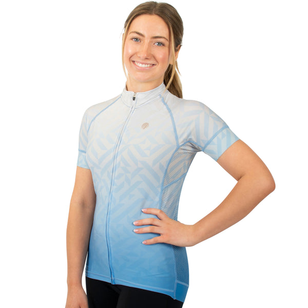 Women's White Cycling Jacket | Shebeest